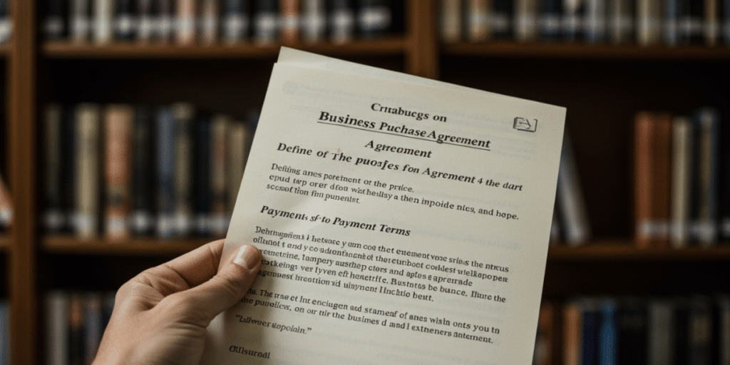 How to Write a Business Purchase Agreement